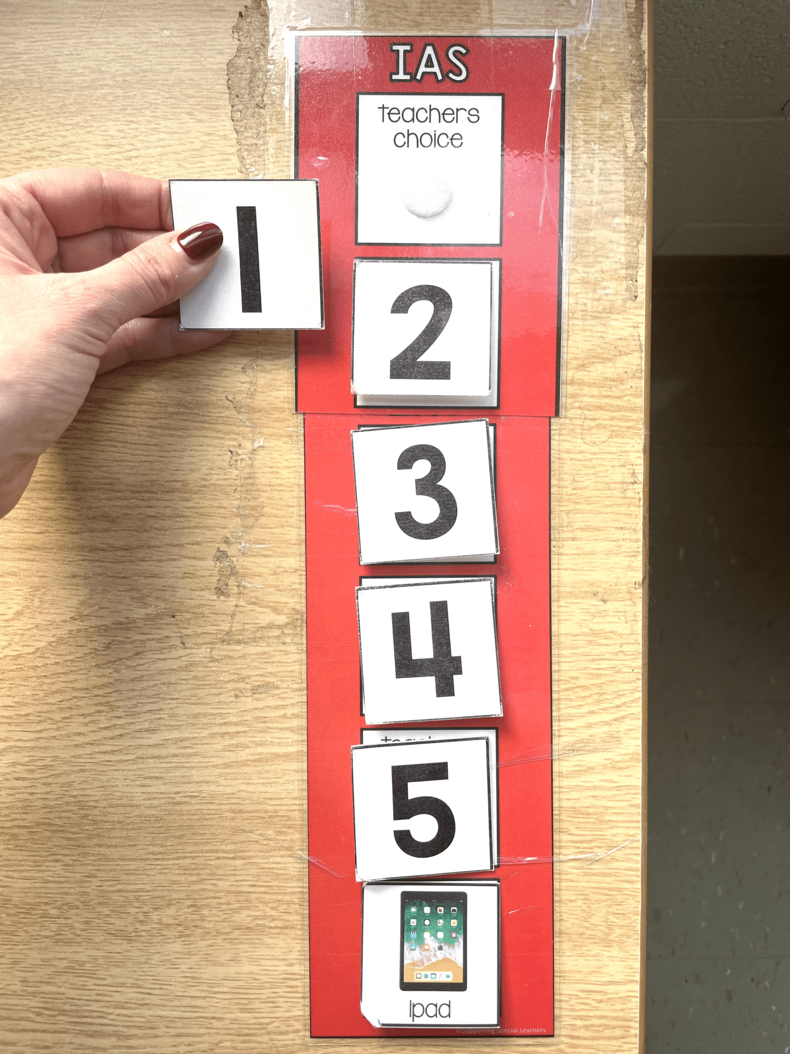 Independent Activity Schedule (IAS) - Supporting Special Learners