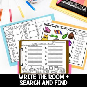 Develop Early Reading Skills with CVC Activities