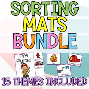 Engaging Preschool Centers with Sorting Mats