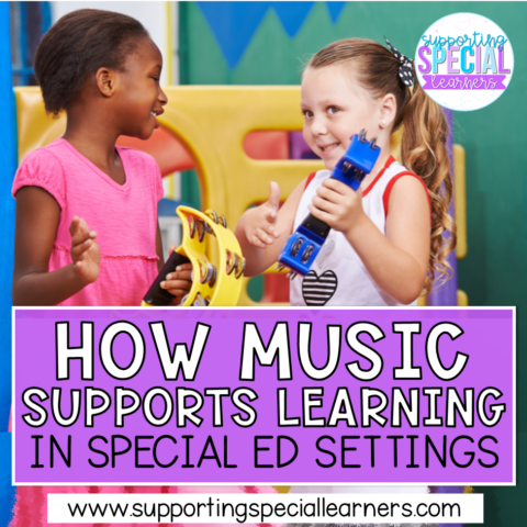 How Music Supports Learning in Special Education Settings